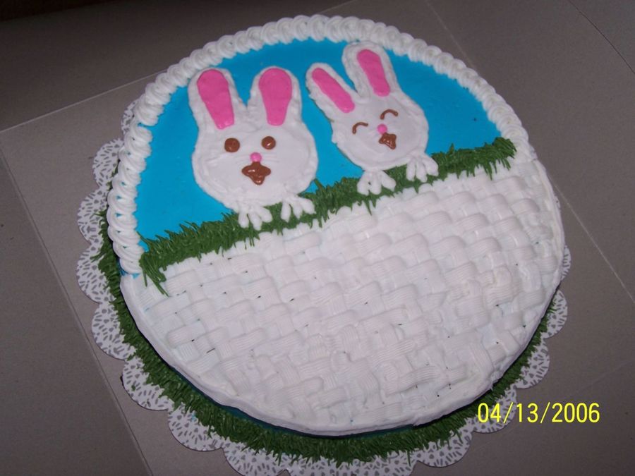 Easter Basket Cake - CakeCentral.com