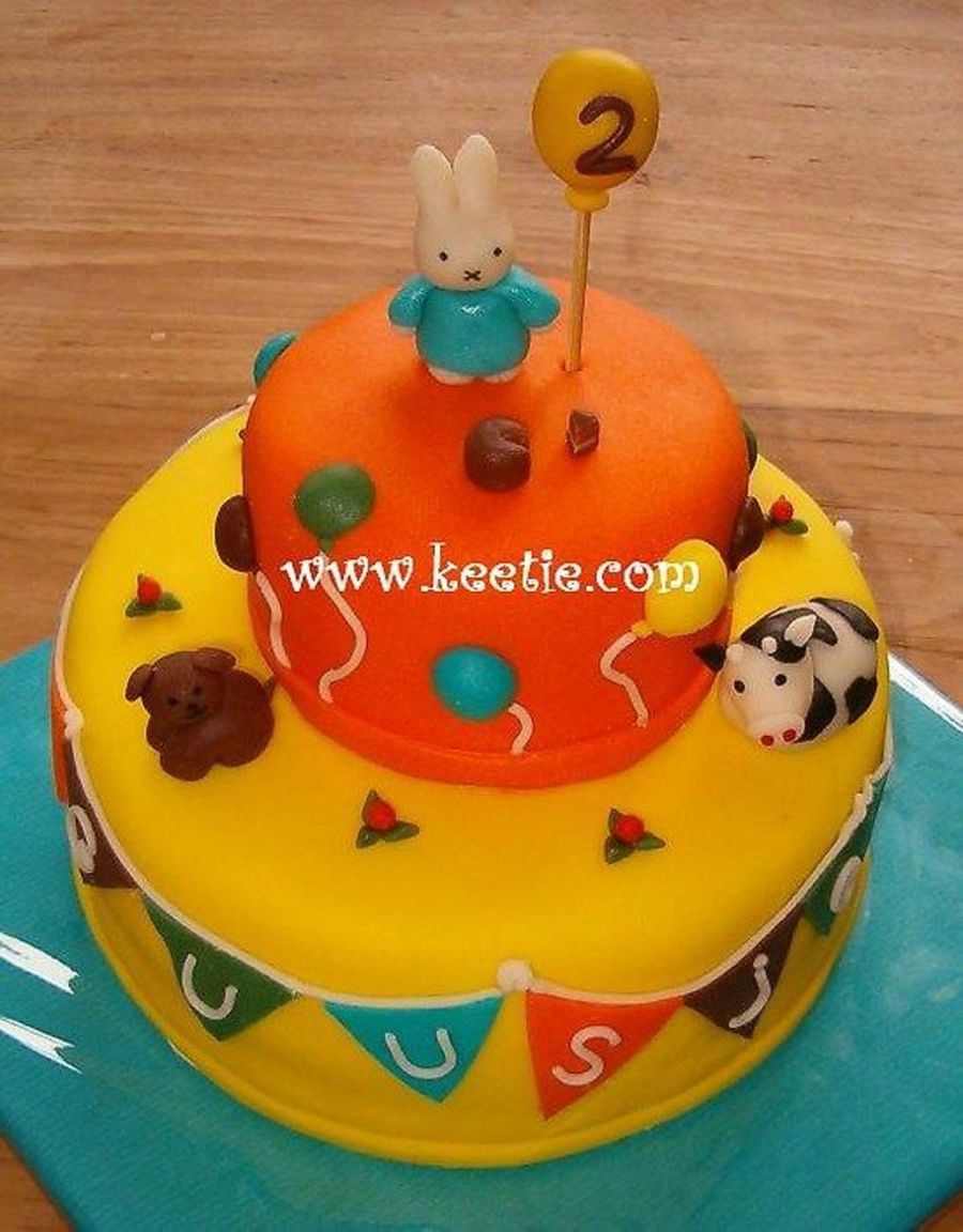Miffy Cake - CakeCentral.com