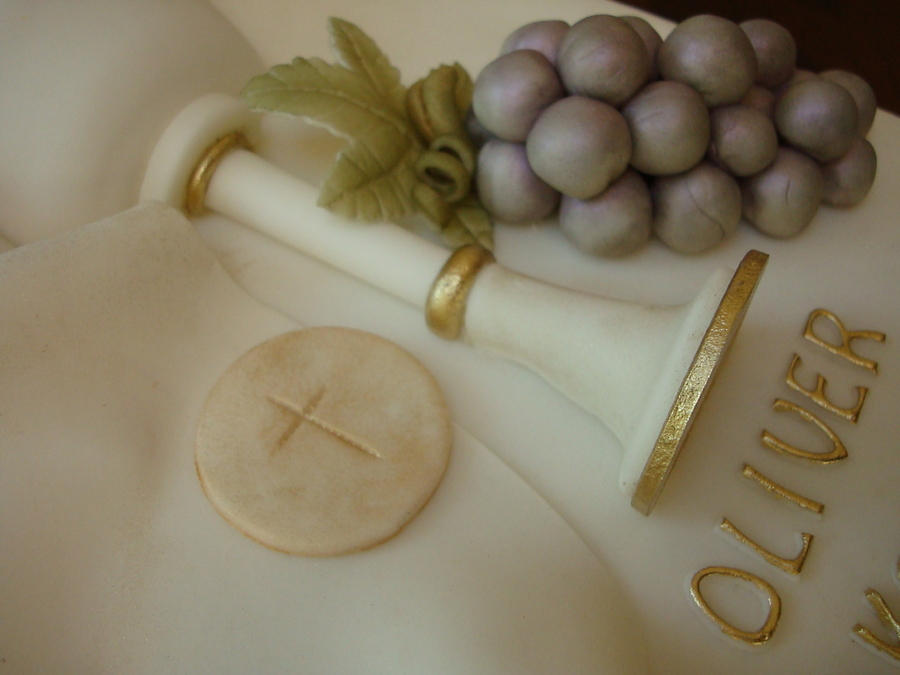 First Holy Communion Cake - CakeCentral.com