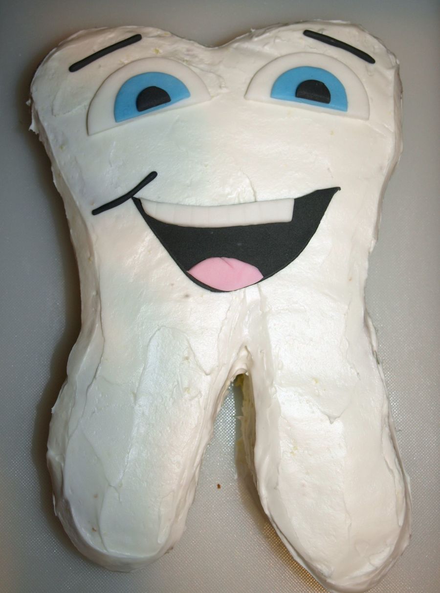 Tooth Cake - CakeCentral.com