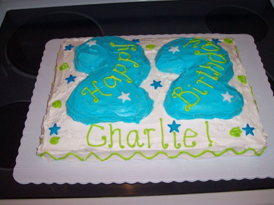 22Nd Birthday Cake - CakeCentral.com