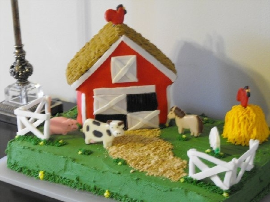 Barn Cake - CakeCentral.com