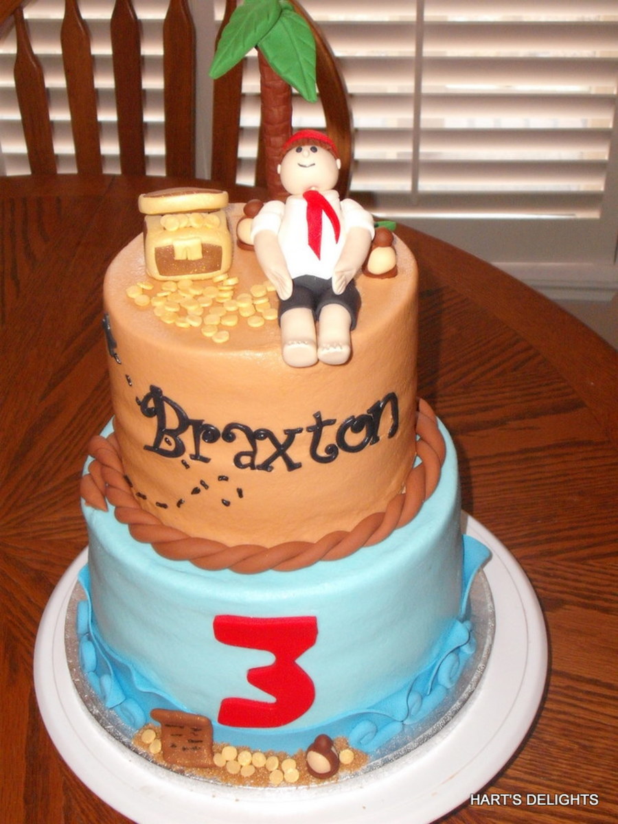 Pirate Birthday Cake - CakeCentral.com