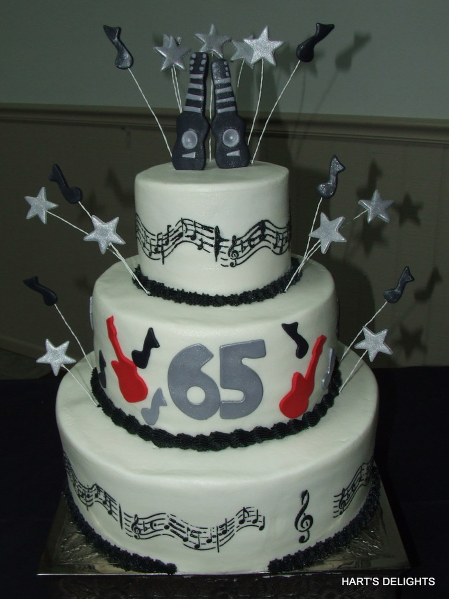 Musical Birthday Cake - CakeCentral.com