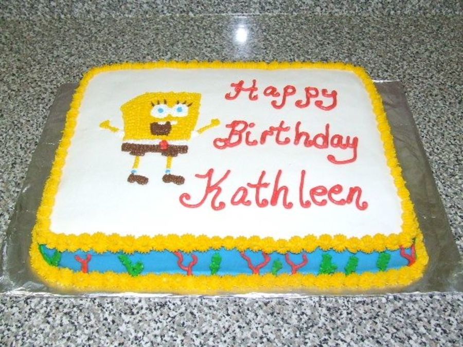 Sponge Bob - CakeCentral.com
