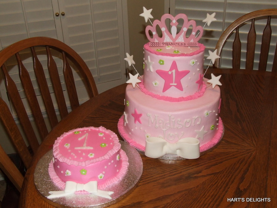 Princess 1St Birthday Cake - CakeCentral.com