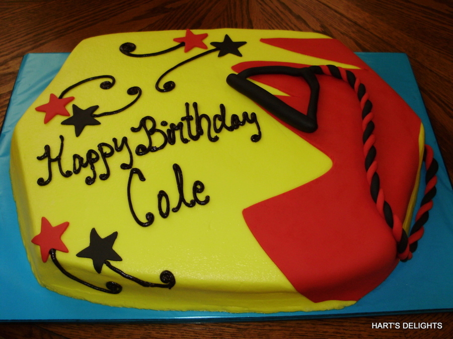 Wakeboard Birthday Cake - CakeCentral.com