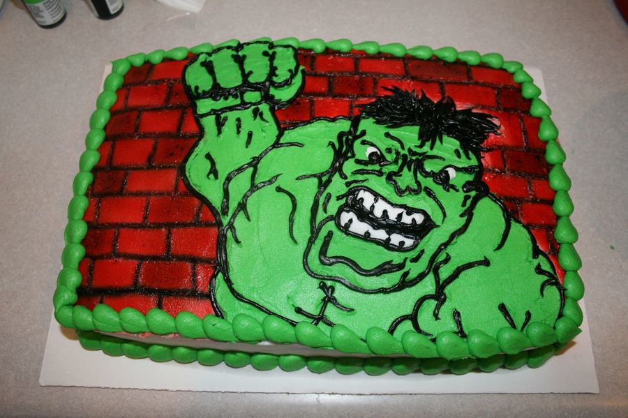 The Incredible Hulk - CakeCentral.com