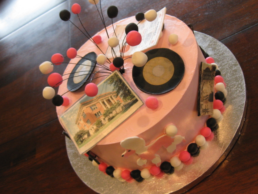 Retro Birthday Cake - CakeCentral.com