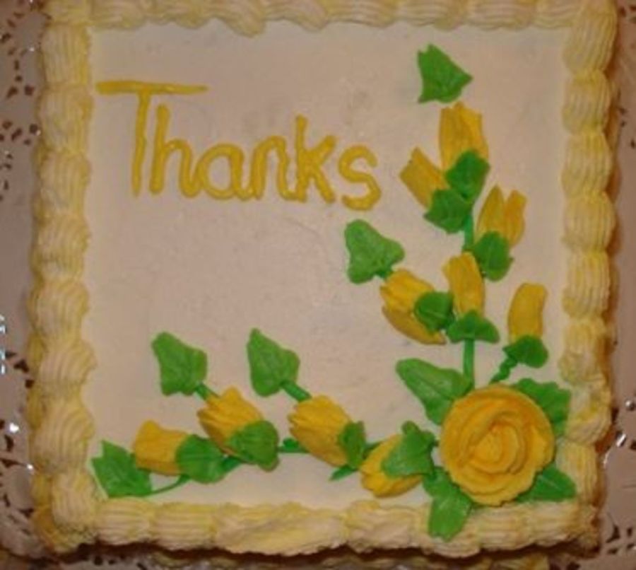 Thanks - CakeCentral.com