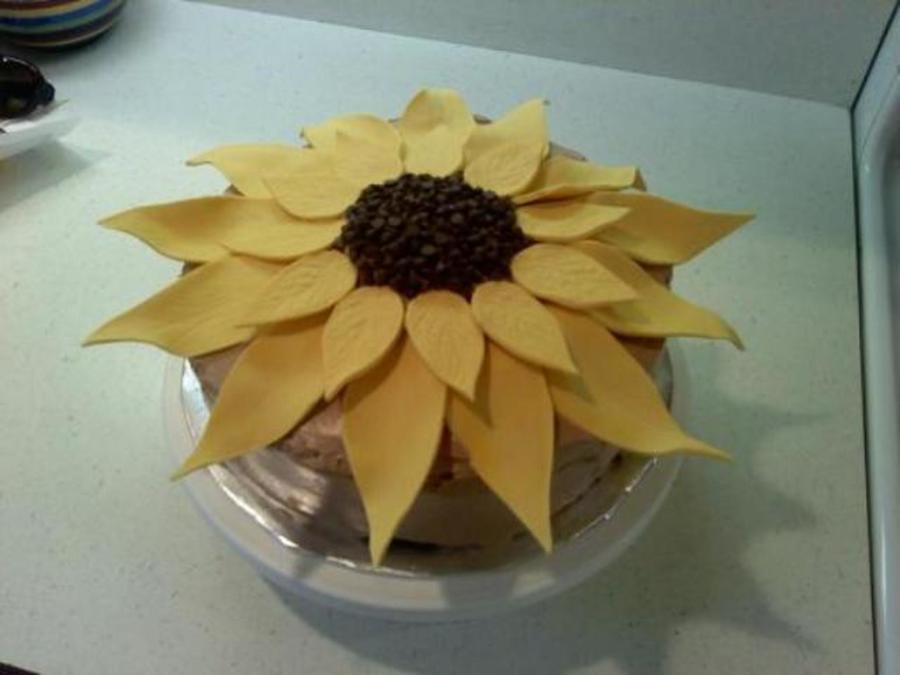 Sunflower Cake - CakeCentral.com
