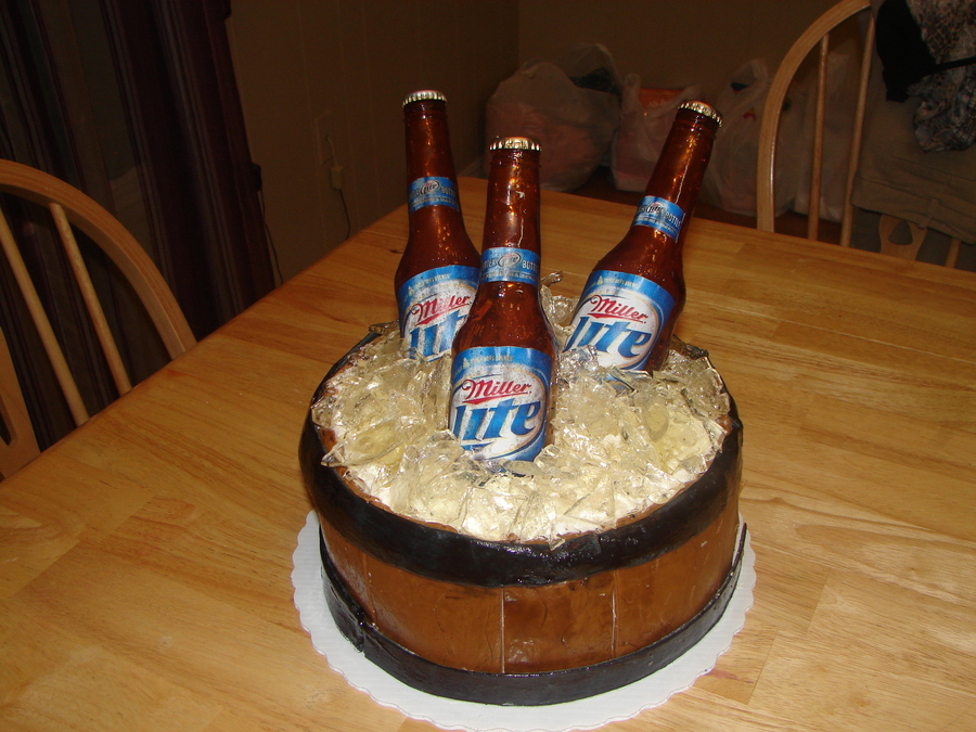 Beer Bottle Cake - CakeCentral.com