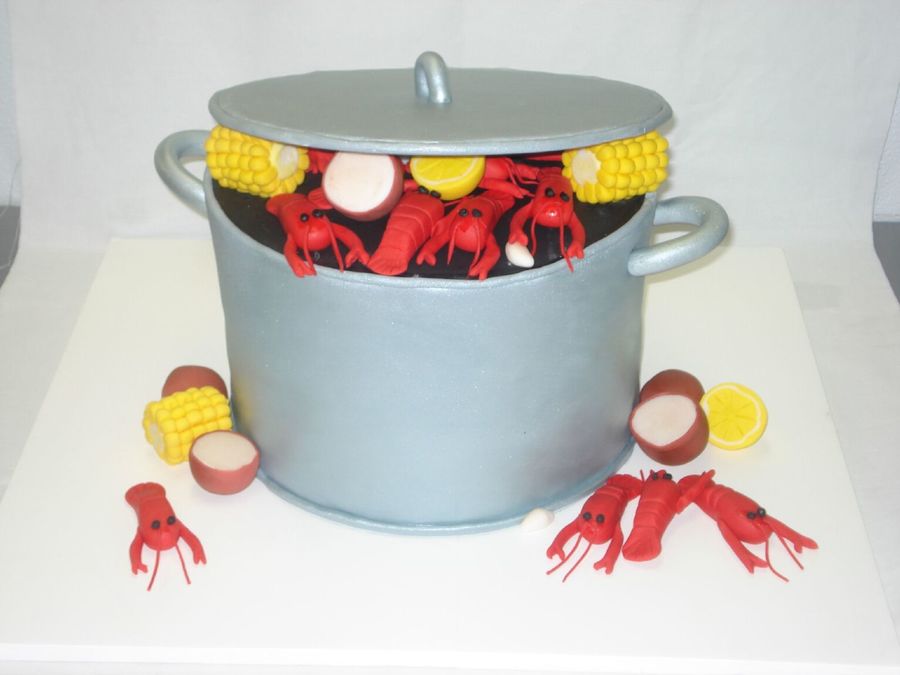 Crawfish Boil Rehearsal Dinner - CakeCentral.com