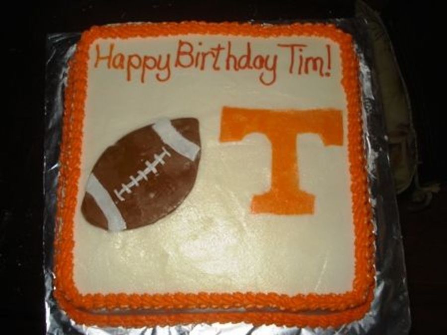 Ut Birthday Cake - CakeCentral.com