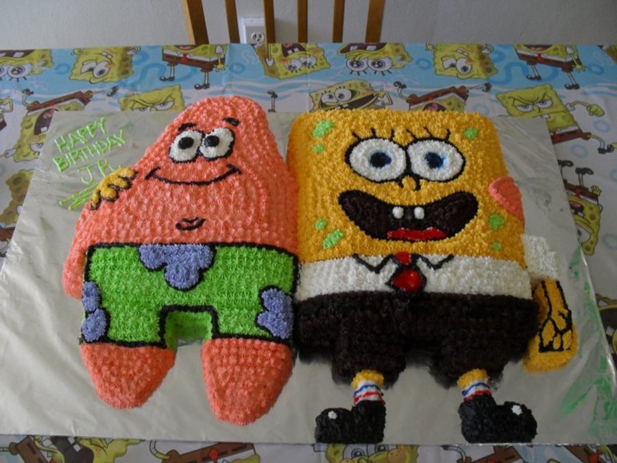 Spongebob And Patrick!! - CakeCentral.com