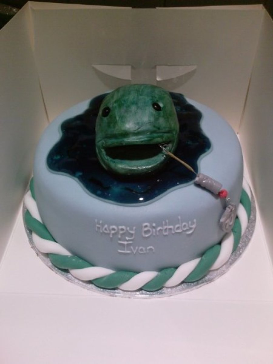 Fish Cake - CakeCentral.com