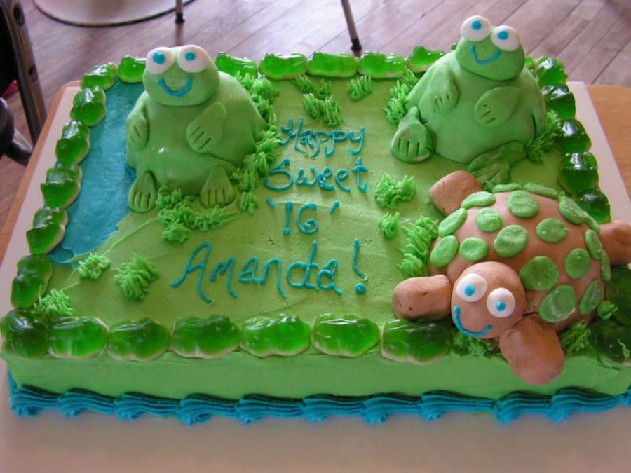 Happy Froggy Birthday! - CakeCentral.com