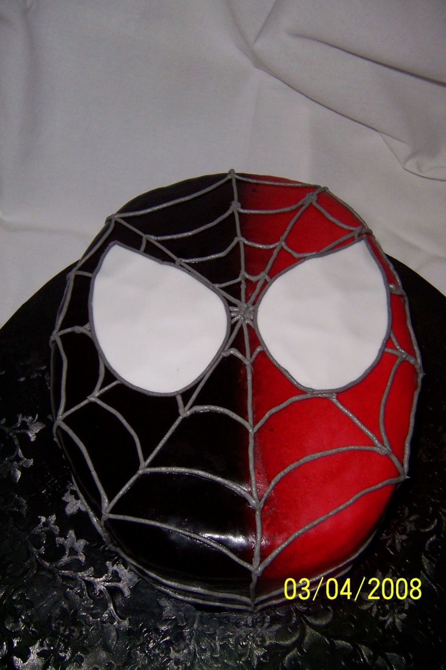 Spiderman Head - CakeCentral.com