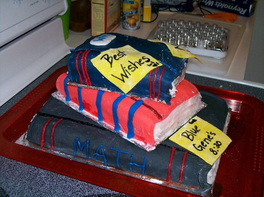 Different Angle Of Farewell Cake For Principal - CakeCentral.com