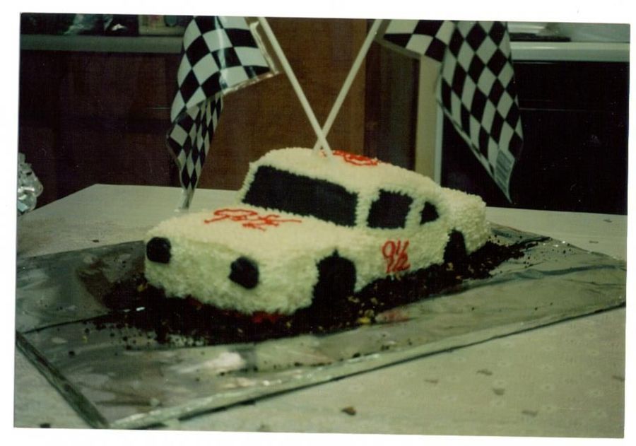 Dirt Track Race Car - CakeCentral.com
