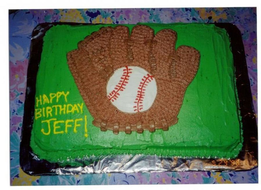 Baseball Glove Cake - CakeCentral.com