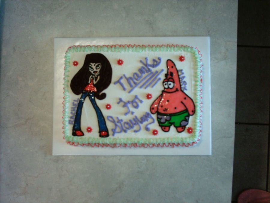Bratz/spongebob Cake - CakeCentral.com