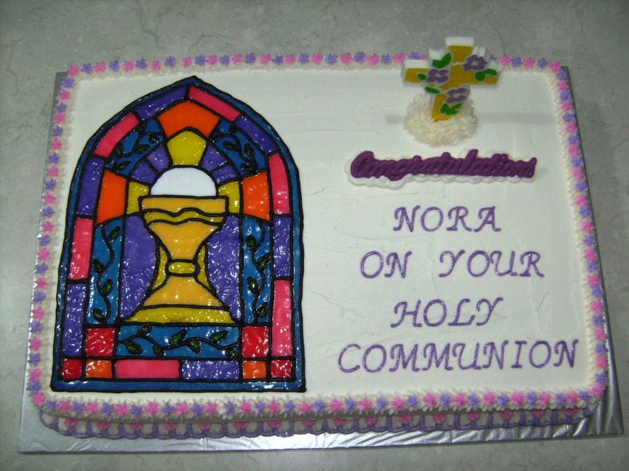 Holy Communion Cake - CakeCentral.com