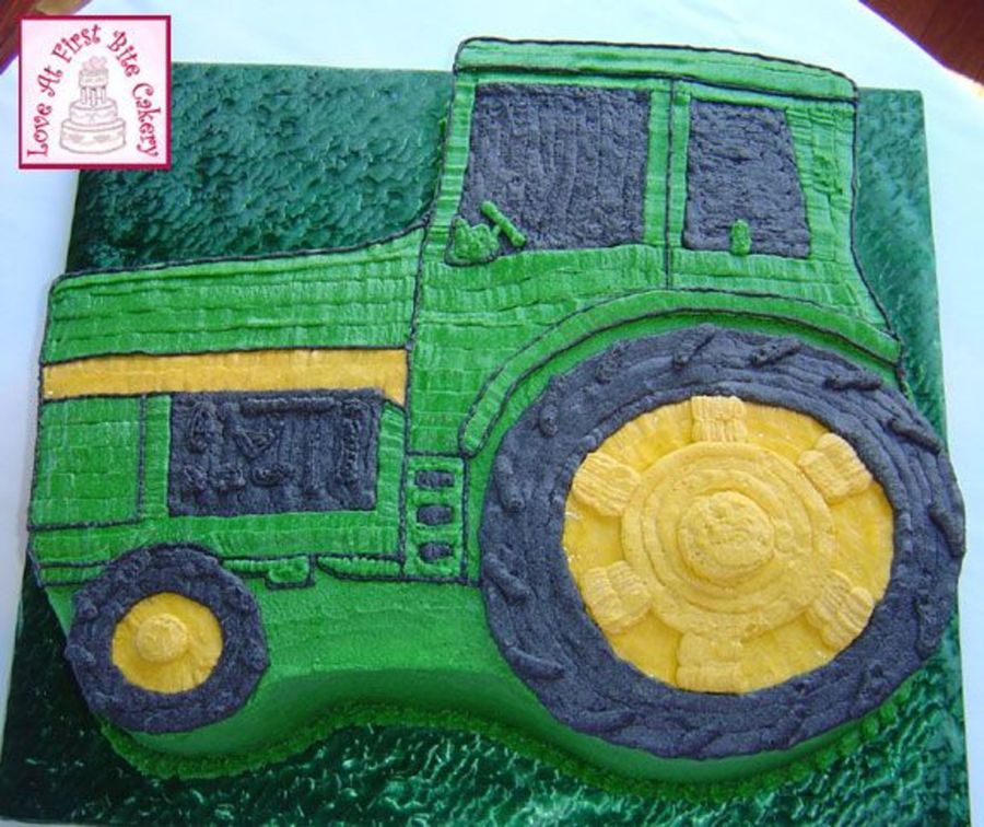 Tractor Cake - CakeCentral.com