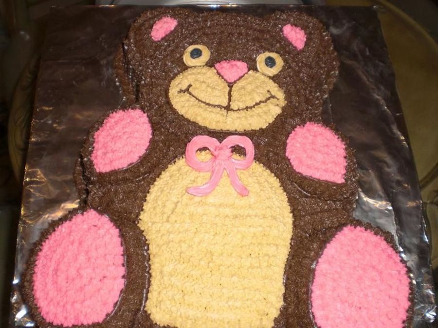 Huggable Teddy Bear - CakeCentral.com