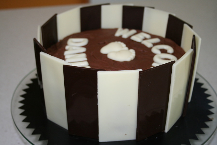 Chocolate Panels - CakeCentral.com