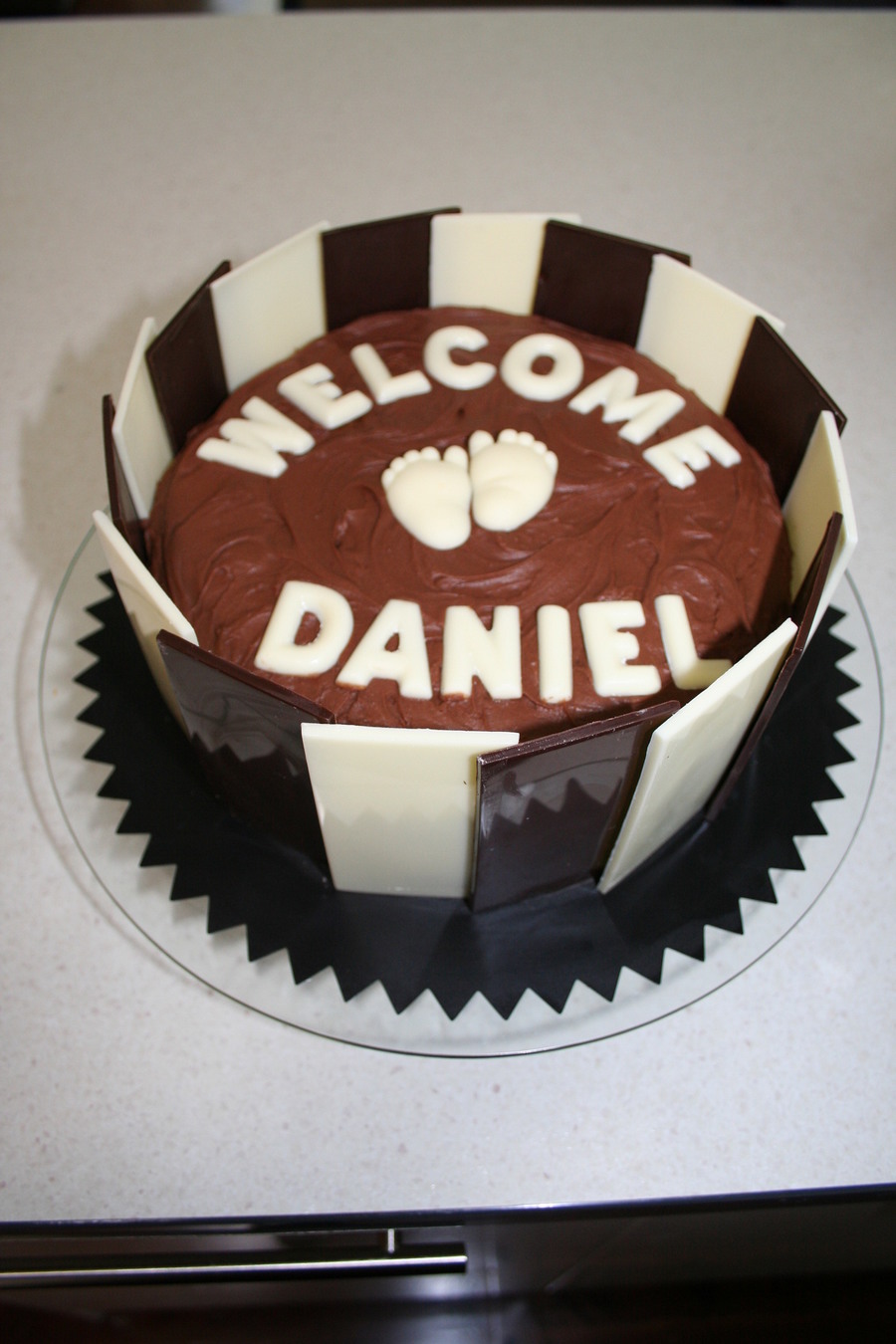 Chocolate Panels - CakeCentral.com