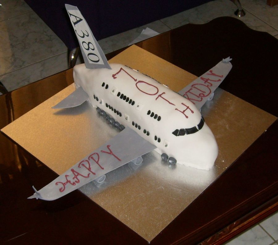 Airbus A380 - CakeCentral.com