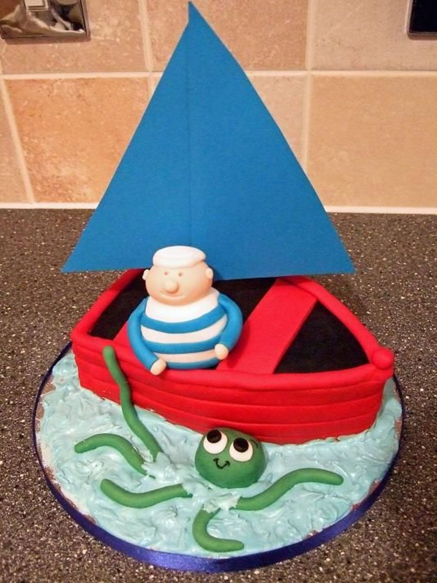 A Sailor's Birthday Cake! - CakeCentral.com