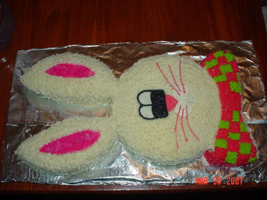 Easter Rabbit - CakeCentral.com