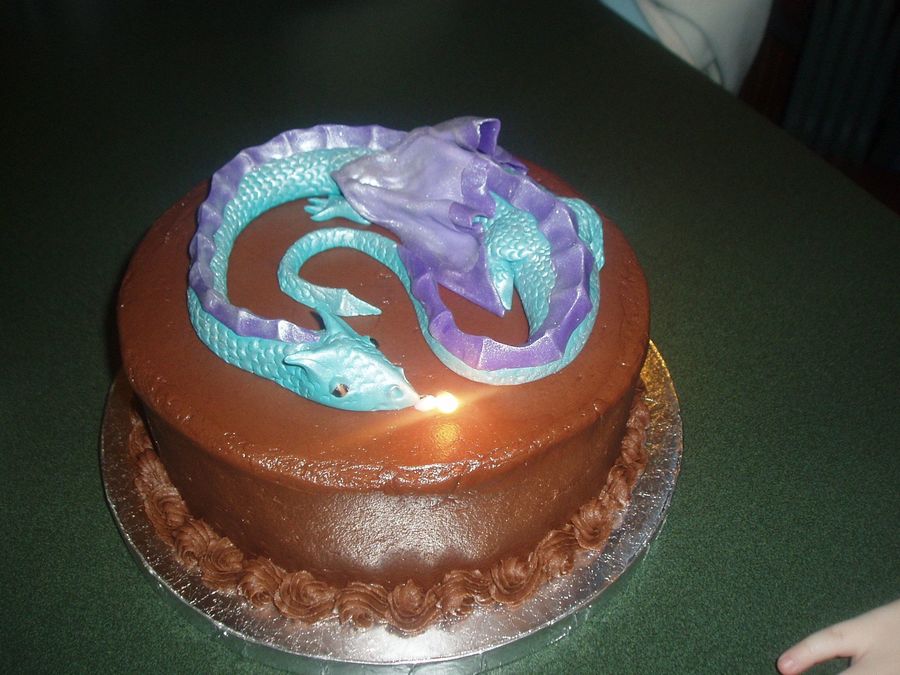 Fire Breathing Dragon - CakeCentral.com