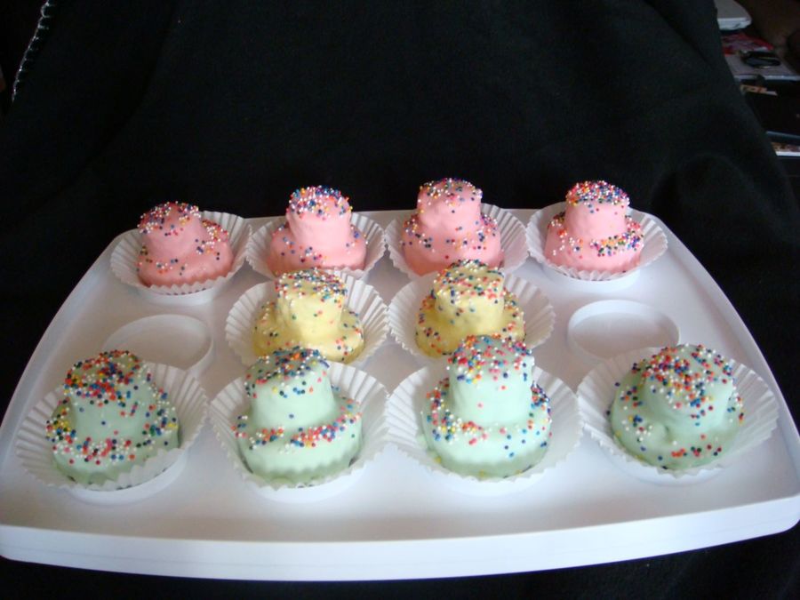 Mini 2-Tiered Cakes - CakeCentral.com