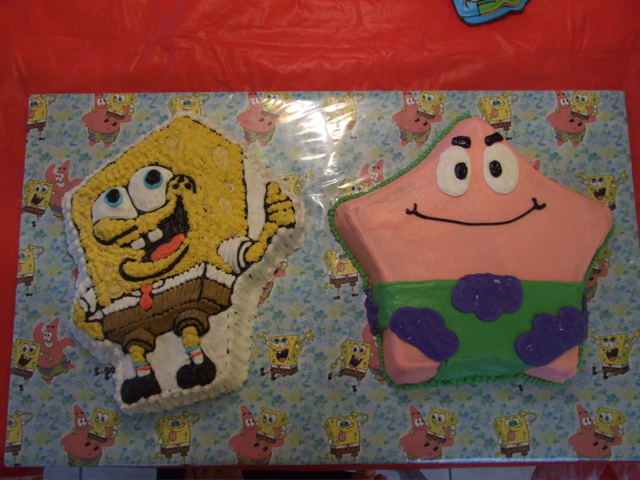 Spongebob And Patrick - CakeCentral.com