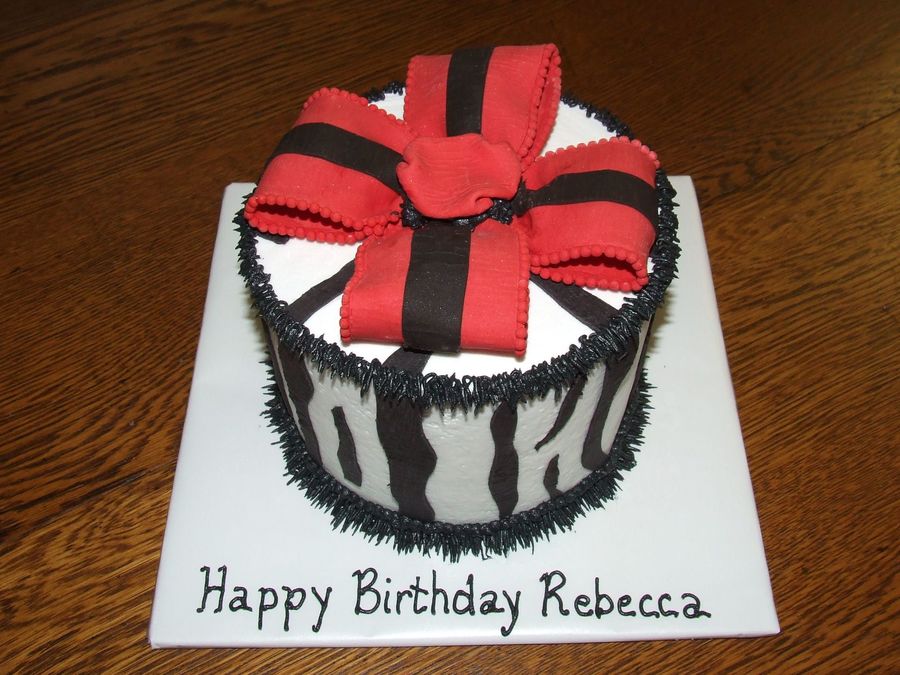 Rebecca's Birthday Cake - CakeCentral.com