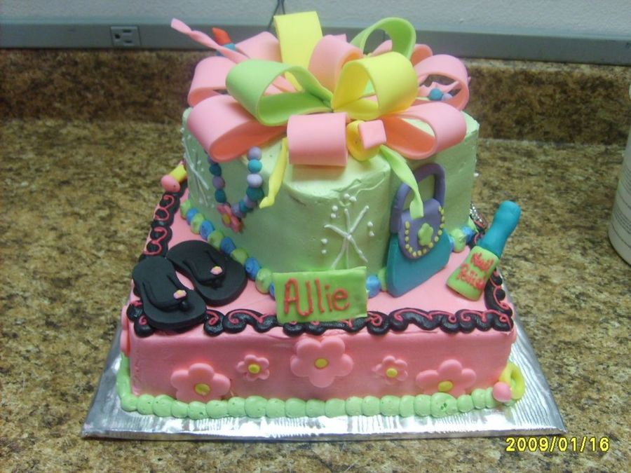 Slumber Party Cakes - CakeCentral.com