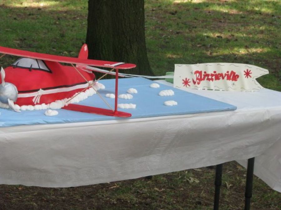 Biplane Groom's Cake - CakeCentral.com