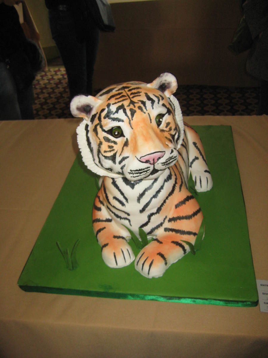 Tiger Cake - CakeCentral.com