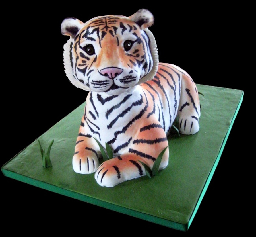 Tiger Cake - CakeCentral.com