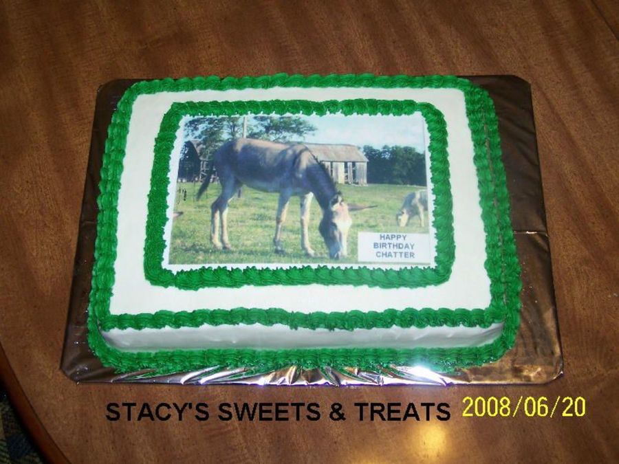 Mule Cake - CakeCentral.com