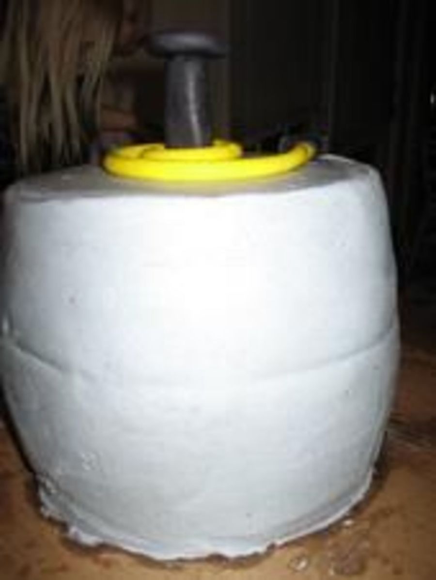 First Keg Cake - CakeCentral.com