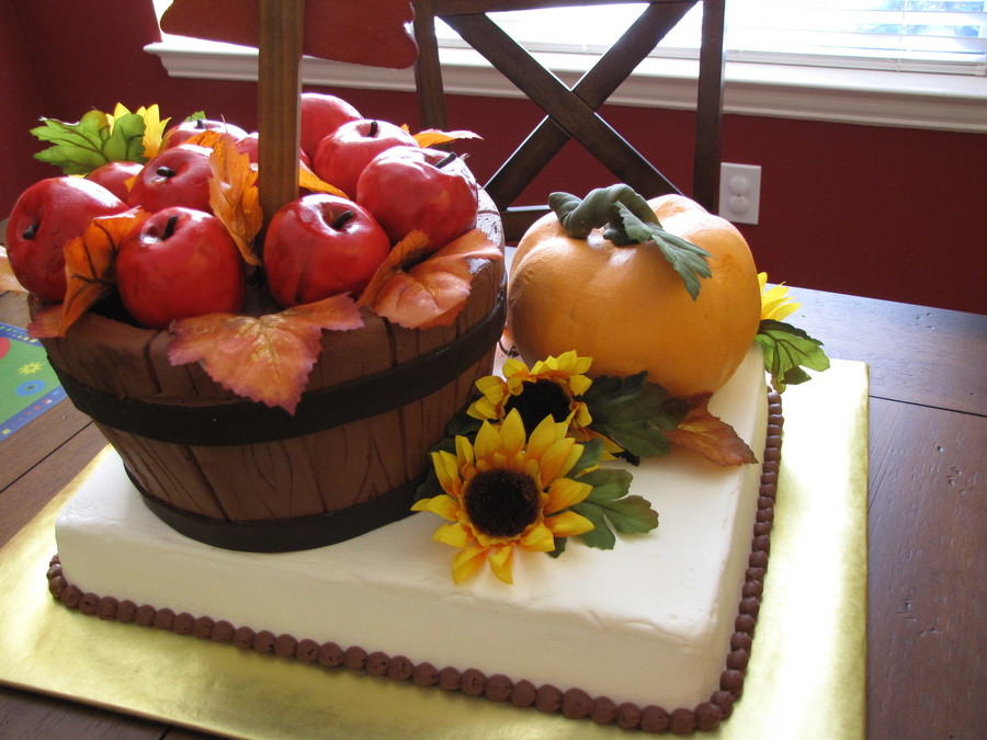 Autumn / Harvest Cake - CakeCentral.com