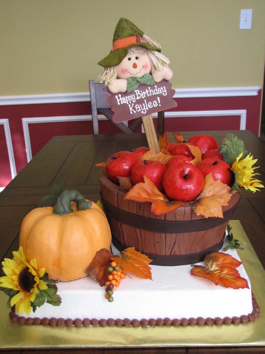 Autumn / Harvest Cake - CakeCentral.com