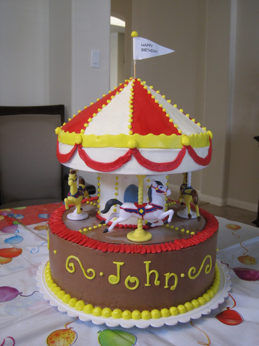 Carousel Cake - CakeCentral.com