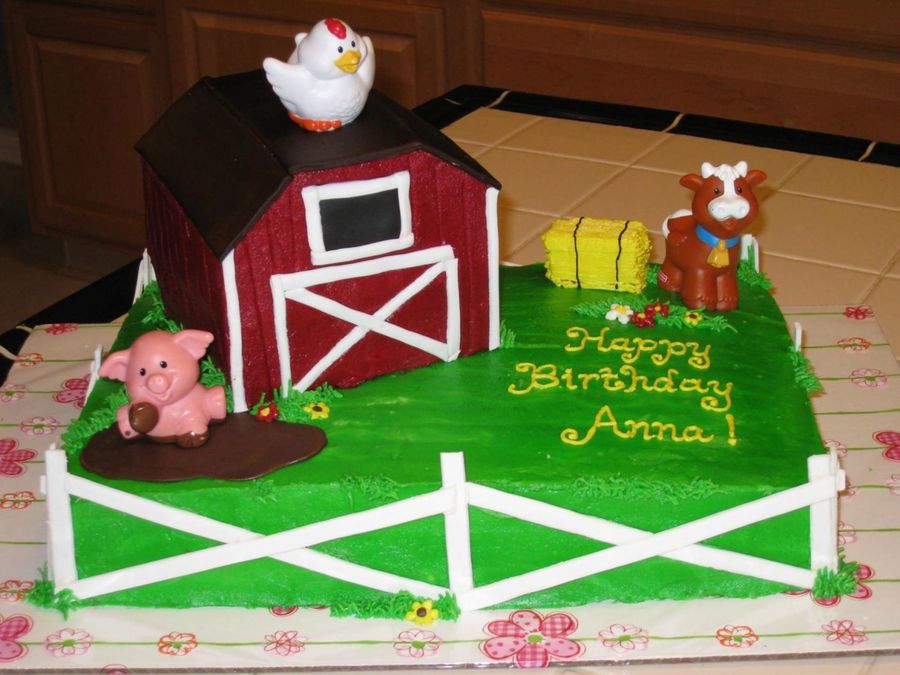 Barnyard Cake - CakeCentral.com