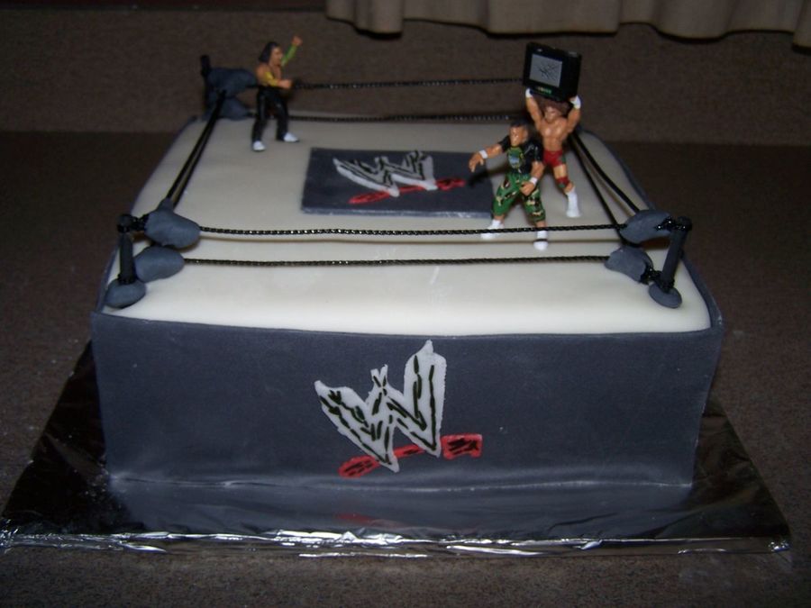 Wrestling Ring Cake - CakeCentral.com