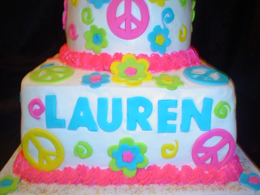 Peace Signs - CakeCentral.com